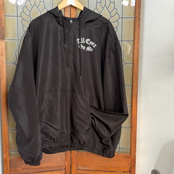 2Pac | Jackets & Coats | 2pac Portrait All Eyes On Me Hooded Wind ...